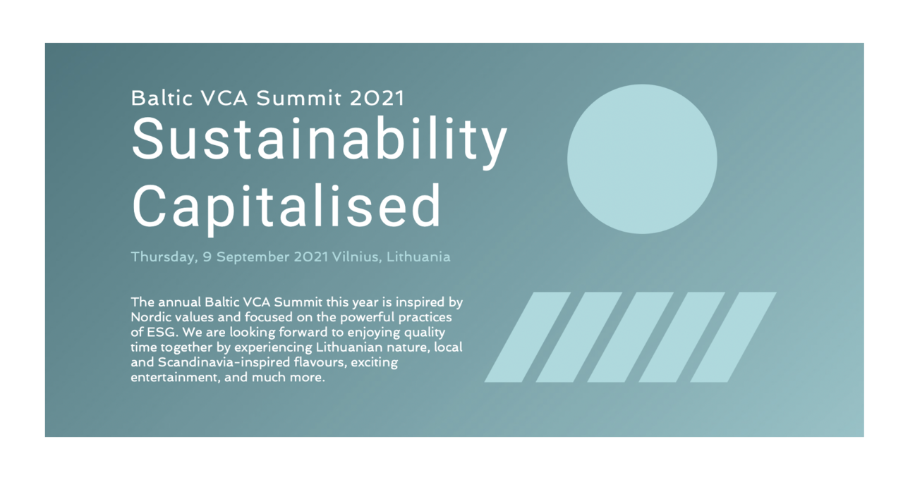 EVENT: Join us at the Baltic VCA Summit 2021 on September 9 in Vilnius! | EstVCA